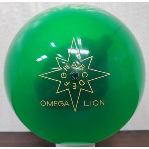Clear Omega Lion Bowling Ball 15.2 lbs.