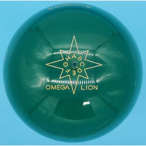 Clear Omega Lion Bowling Ball 15.2 lbs.