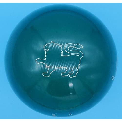 Clear Omega Lion Bowling Ball 15.2 lbs.