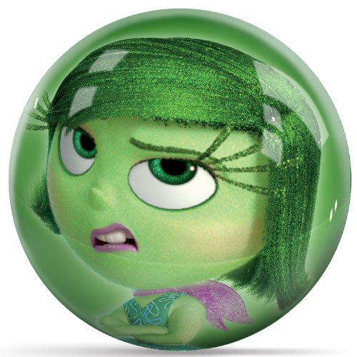 OnTheBallBowling Disney Inside Out Disgust Bowling Ball