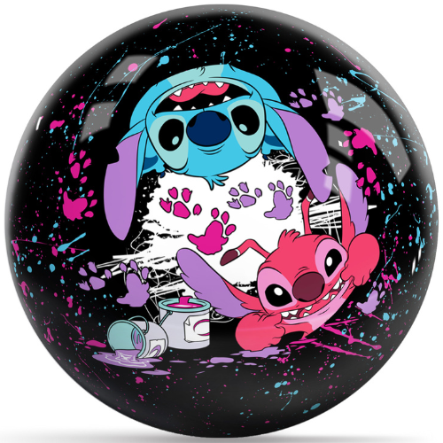 OnTheBallBowling Disney Lilo & Stitch Double Trouble Undrilled Bowling