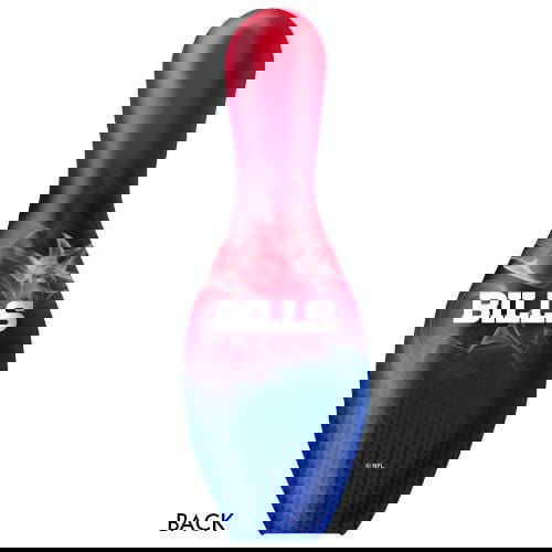 KR Strikeforce NFL on Fire Buffalo Bills Bowling Pin