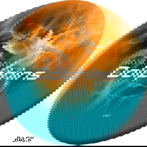 NFL on Fire KR Strikeforce Miami Dolphins Bowling Ball