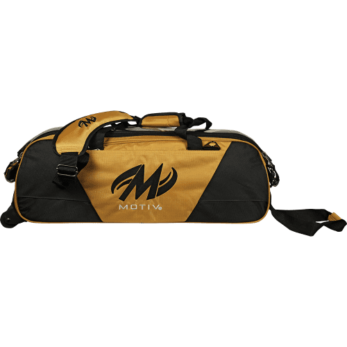 Motiv Ballistix Triple Tote Gold Shoe Bag Bundle