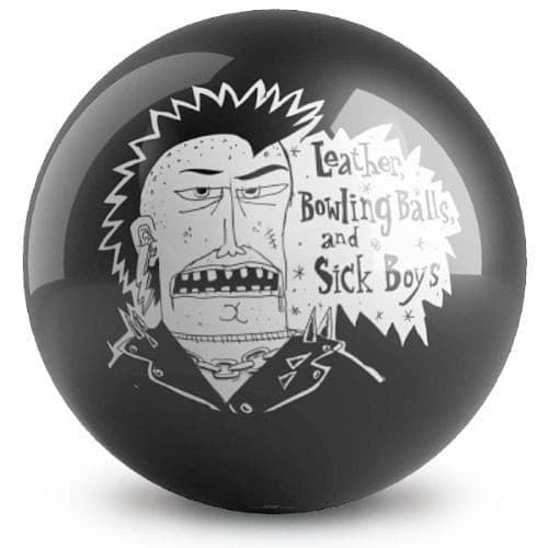 OnTheBallBowling Artist Dave Savage Sick Boys Bowling Ball